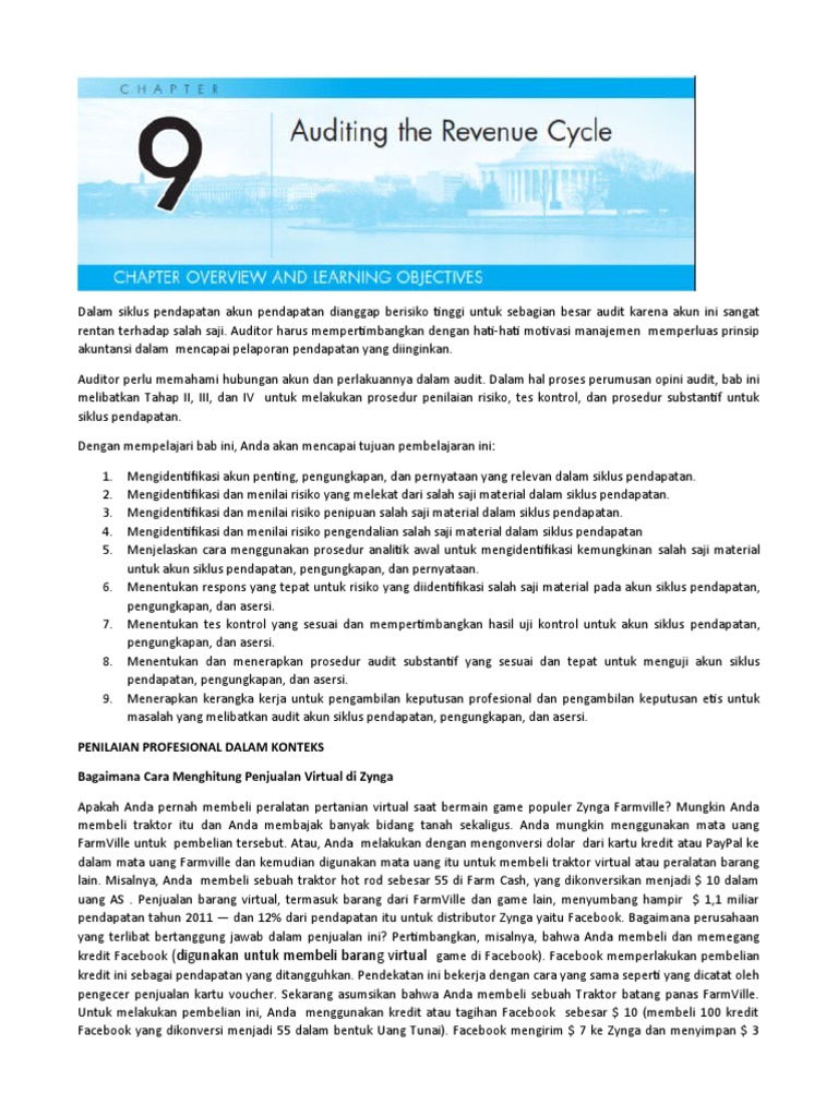 Bab 9 AUDITING | PDF