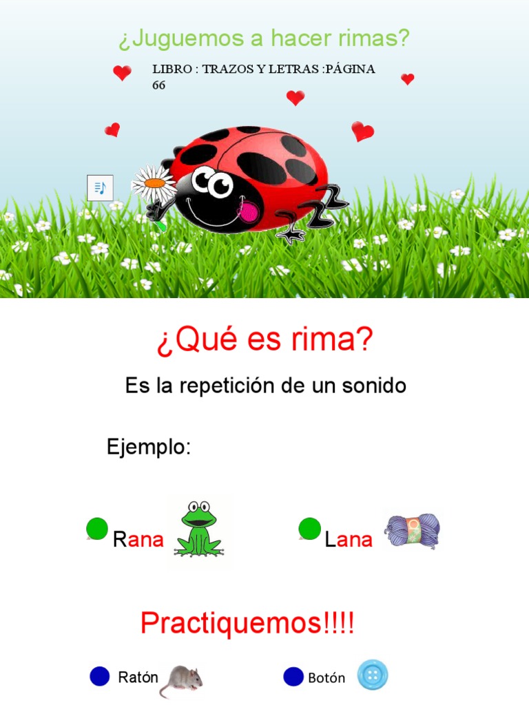 Rimas - Pagina 66 .Pre Kinder B | PDF