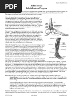 Ankle Foot AROM PDF | PDF