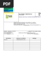 Planilla de Excel Remito | PDF