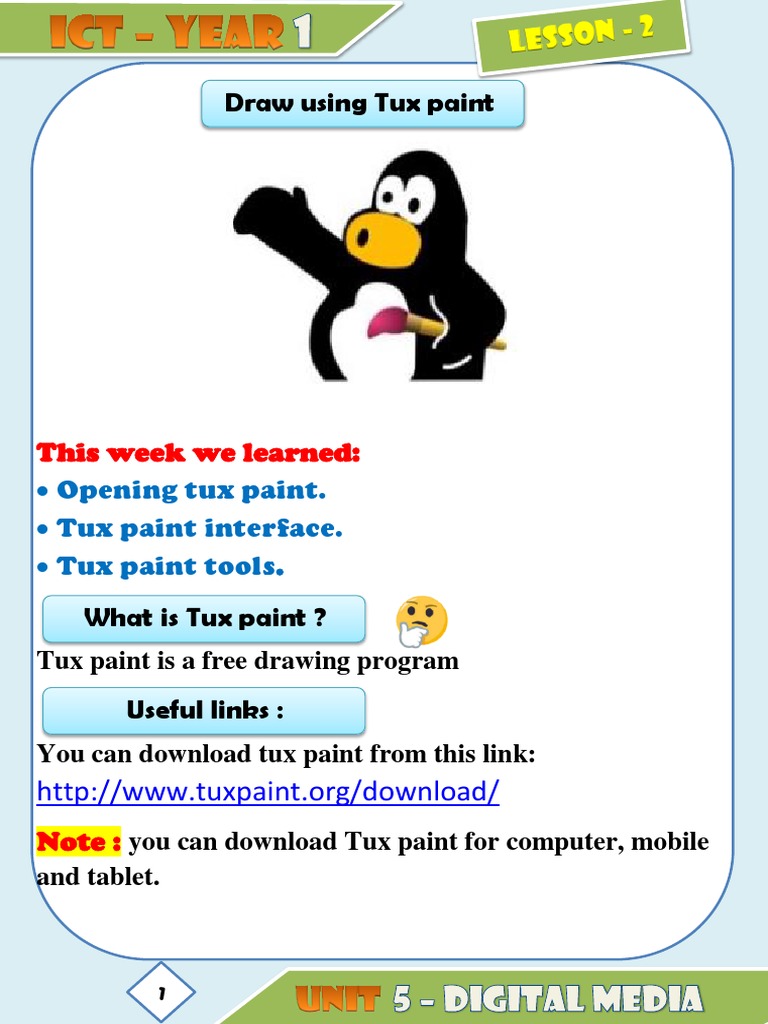 An Introduction to Tux Paint: A Guide to the Free Drawing Program for ...