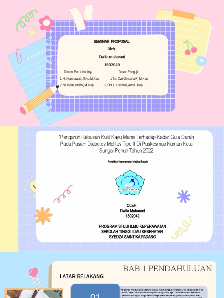 Fix PPT Sempro Dwi | PDF