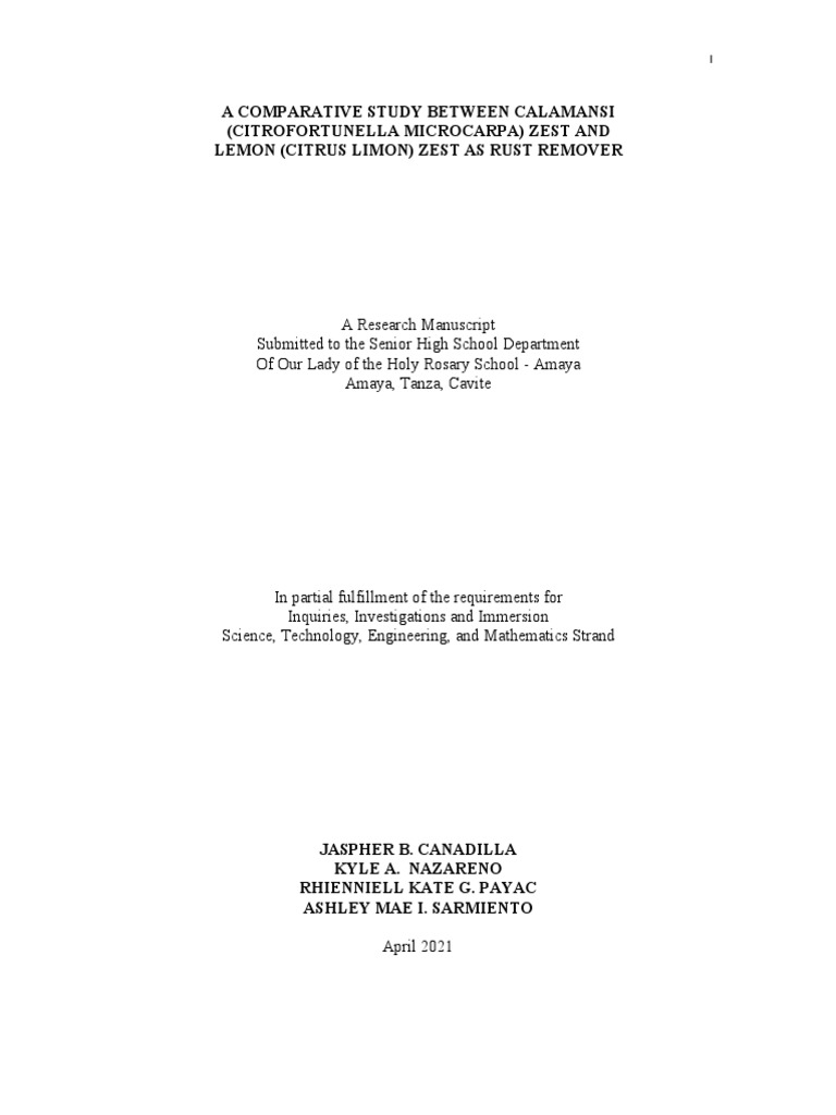 GROUP 9 Saint Patrick Manuscript | PDF | Orange (Fruit) | Rust