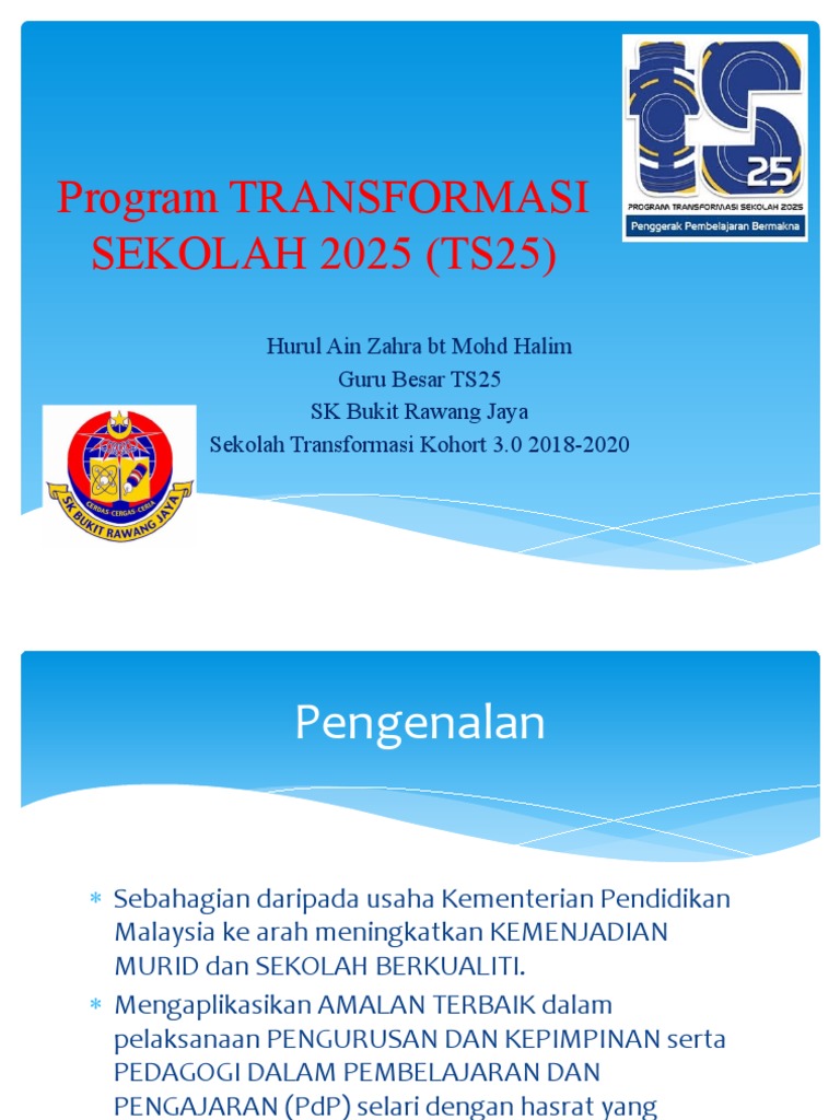 Kerangka Konsep TS25 | PDF