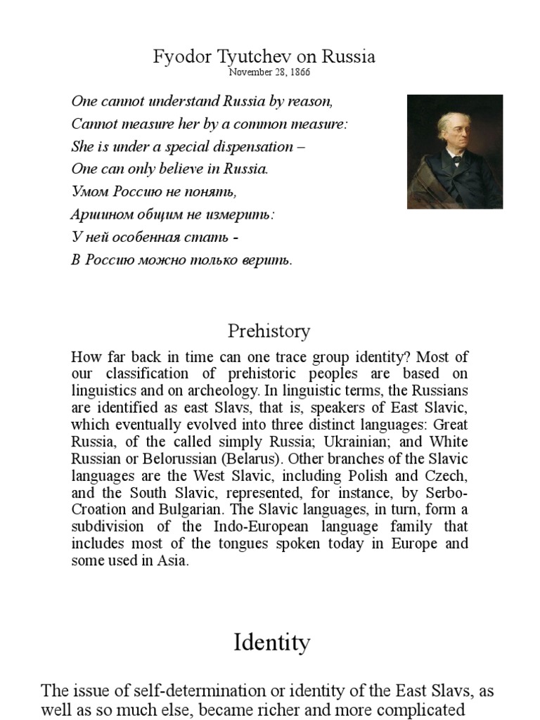 Understanding Russian Identity | PDF | Russian Empire | Russia