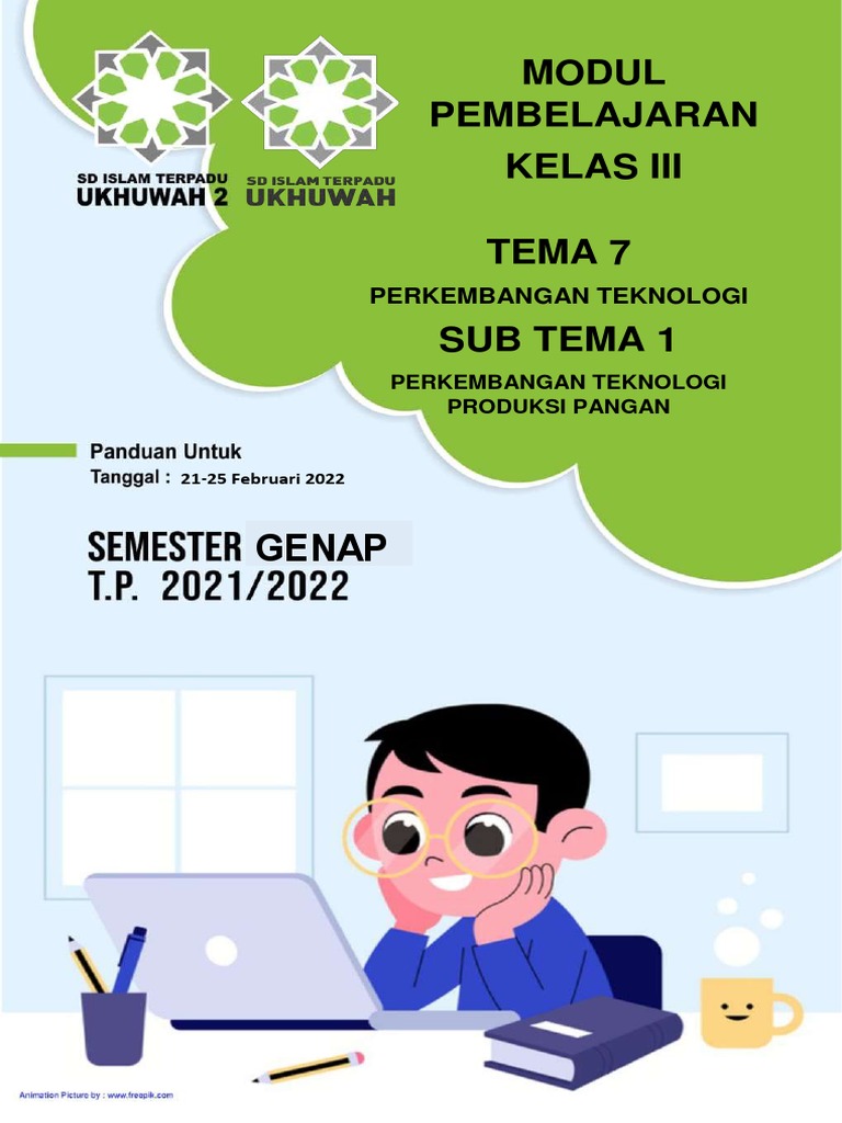 Modul Tema 7 st1 | PDF | Kajian Bahasa Asing | Kesehatan Holistik
