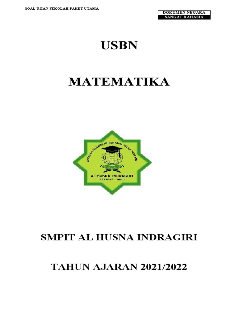 Format Soal Usbn | PDF