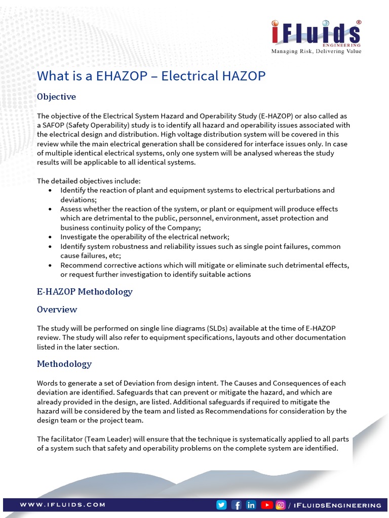 SAFOP Ifluids Engineering | PDF | Electrical Engineering | Electricity