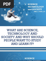 Module 1 Chapter 1 Introduction To STS Science Technology and Society ...