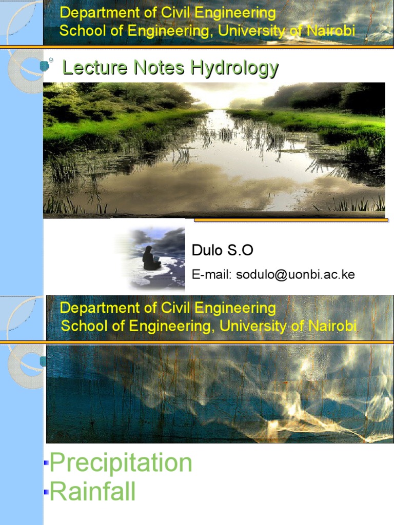 Module 2 Precipitation | PDF | Rain | Precipitation