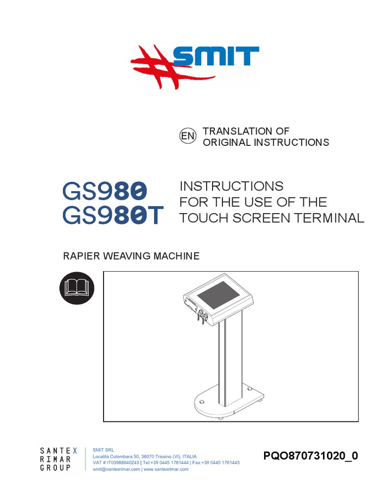 Manuale Terminale GS980 - PQO870731020 - 0 - Inglese | PDF | Computers ...