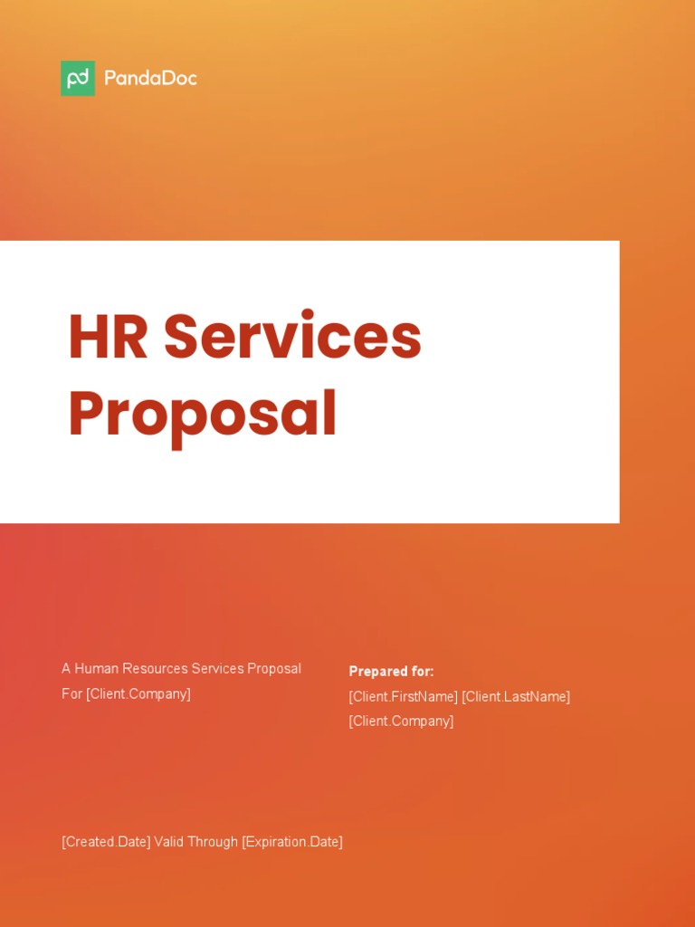 HR Services Proposal | PDF