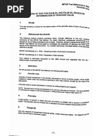 Density Tabel Palm Oil | PDF