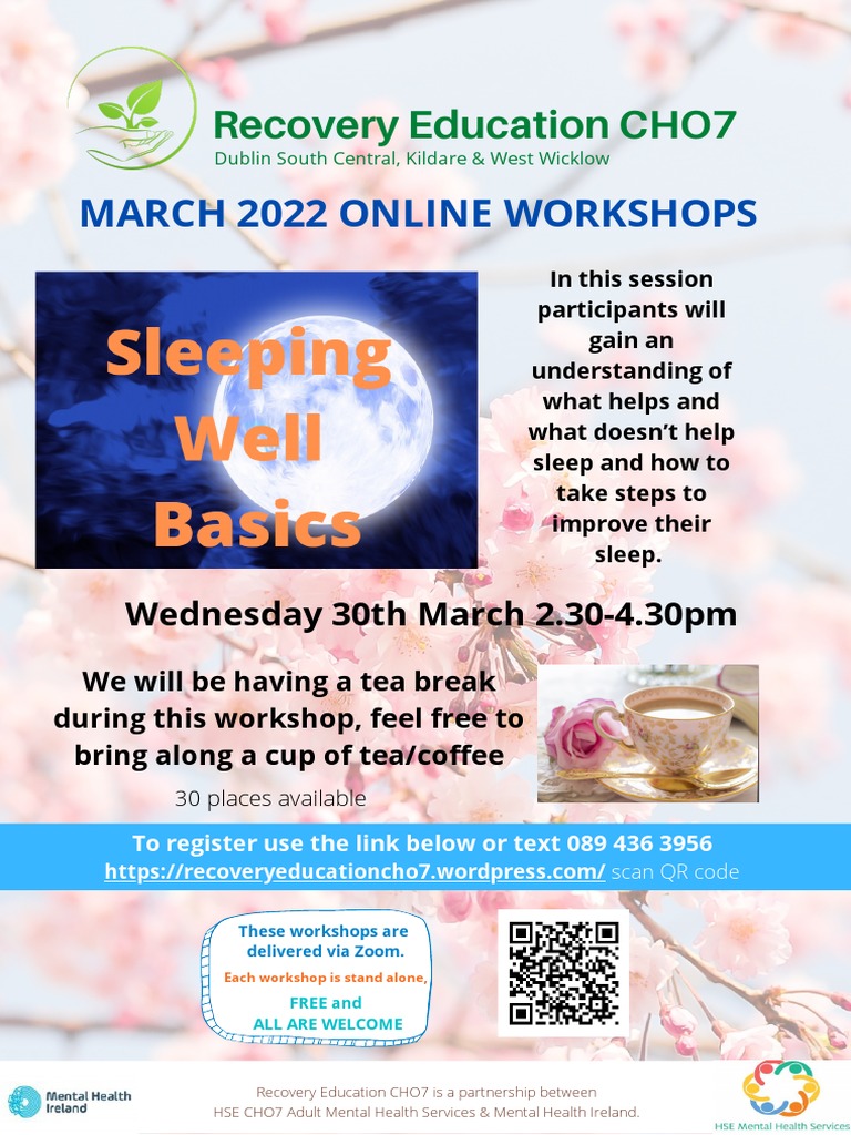 Sleep Workshop | PDF