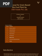 Detailed Project Report (DPR) On 100 KLPD Multifeed Distillery Plant ...