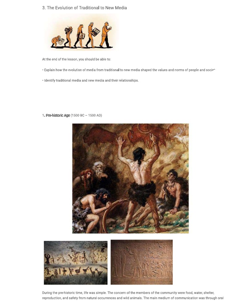 The Evolution of Media | PDF