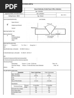 WPS For Structure Mild Steel Fillet Weld PDF | PDF | Welding | Construction