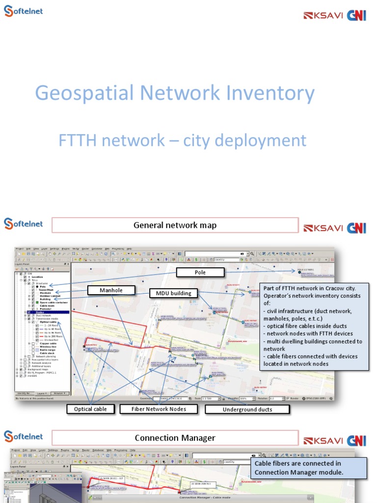 FTTH Geospatial Network Inventory Guide | PDF | Optical Fiber ...