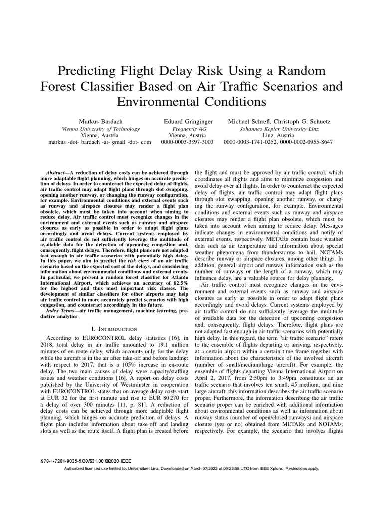 Case Study - Flight Delay | Download Free PDF | Air Traffic Control ...