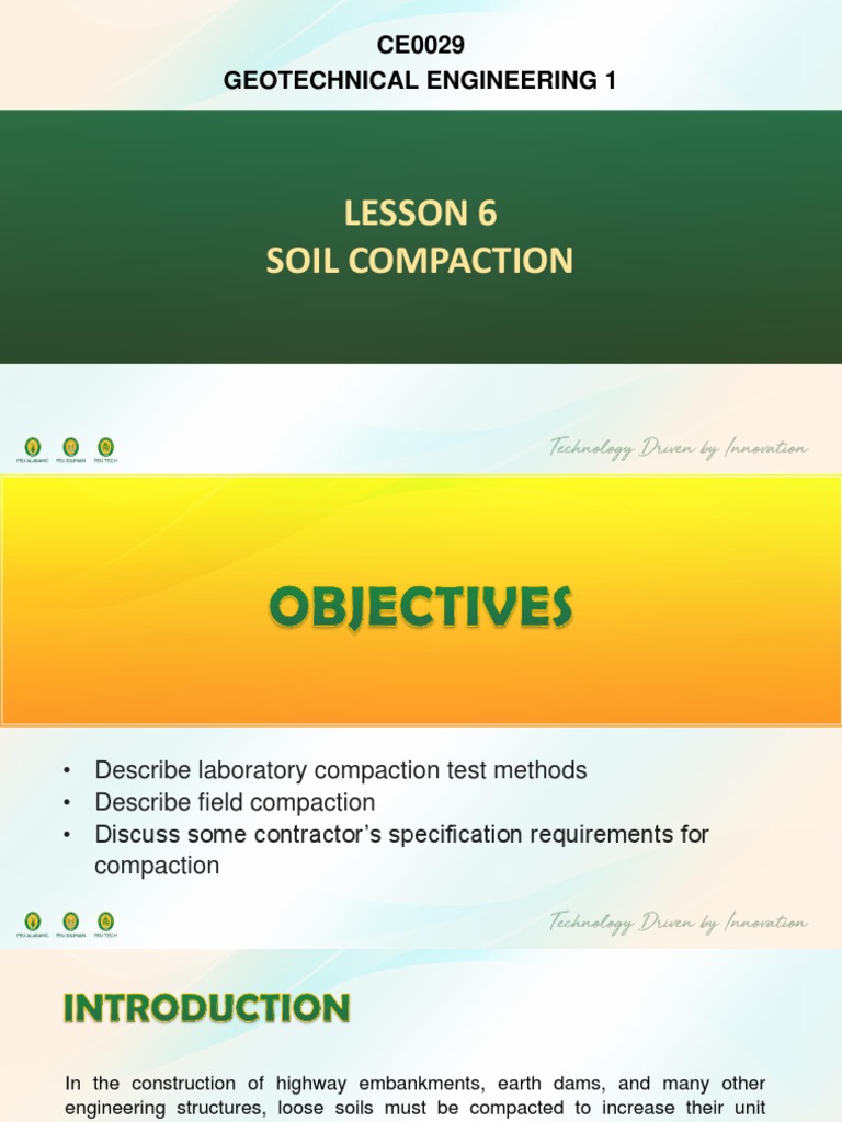 Module+6+ +Soil+Compaction | PDF | Physical Sciences | Earth Sciences