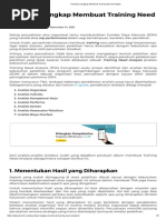 Panduan Penyusunan TNA yang Efektif | PDF | Pengembangan Diri