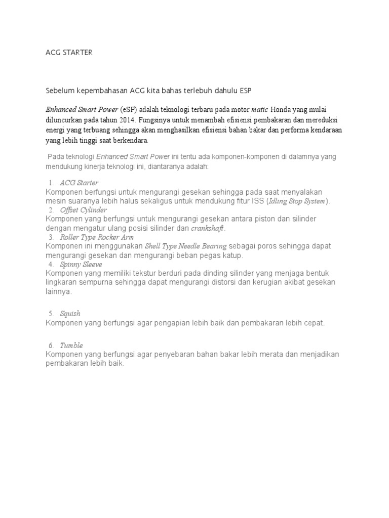 Acg Starter | PDF