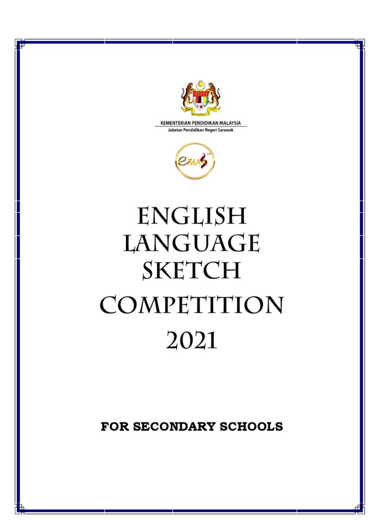 Sketch Competition For Secondary Schools - 2021 | PDF