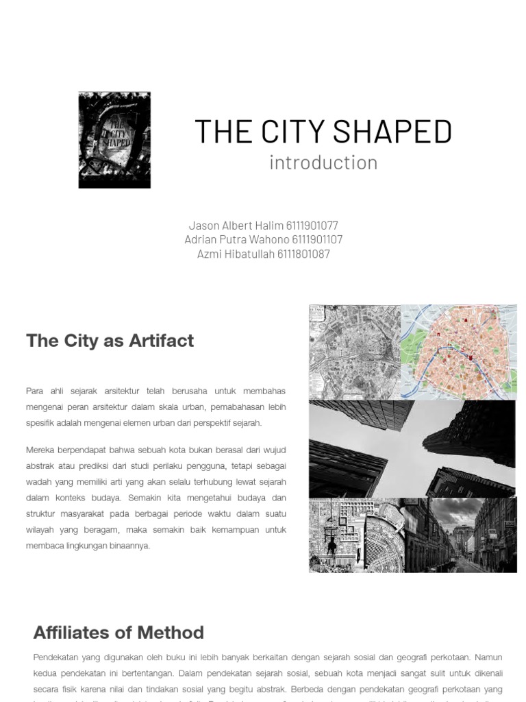 The City Shaped | PDF