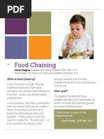 SOS Steps To Eating Info Packet Final | PDF | Foods | Meal