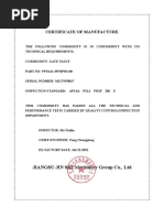 GFR Rule 154 Certificate Form | PDF