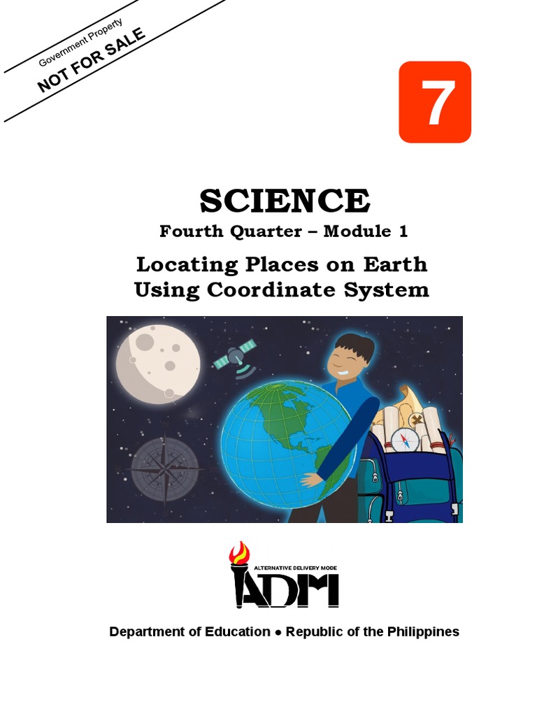 Science: Locating Places On Earth Using Coordinate System | Download ...