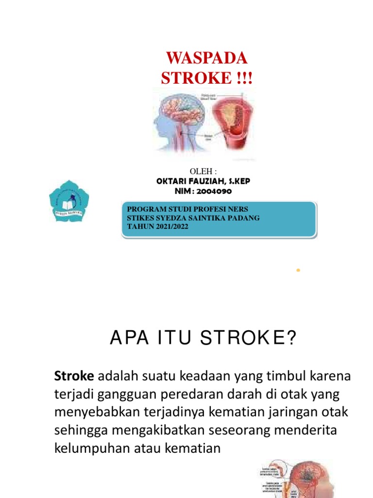 WASPADA STROKE | PDF