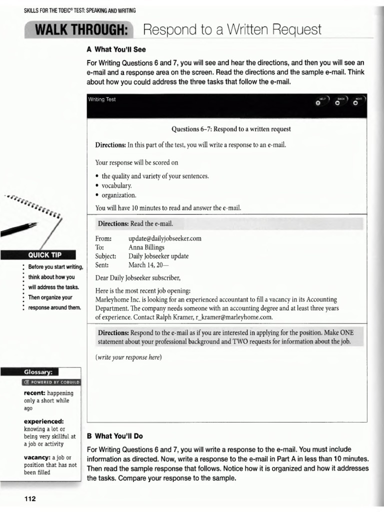 Walkthrough: : Respond To A Written Request | PDF