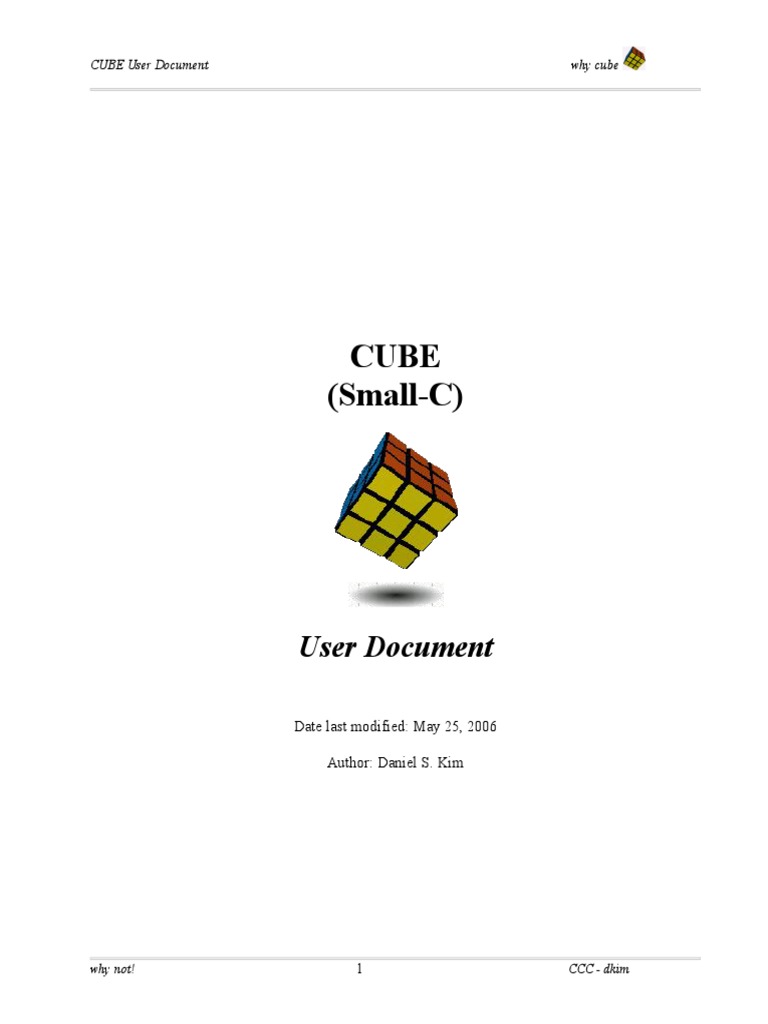 Samsung WCUBE User Document | PDF | Subroutine | Command Line Interface