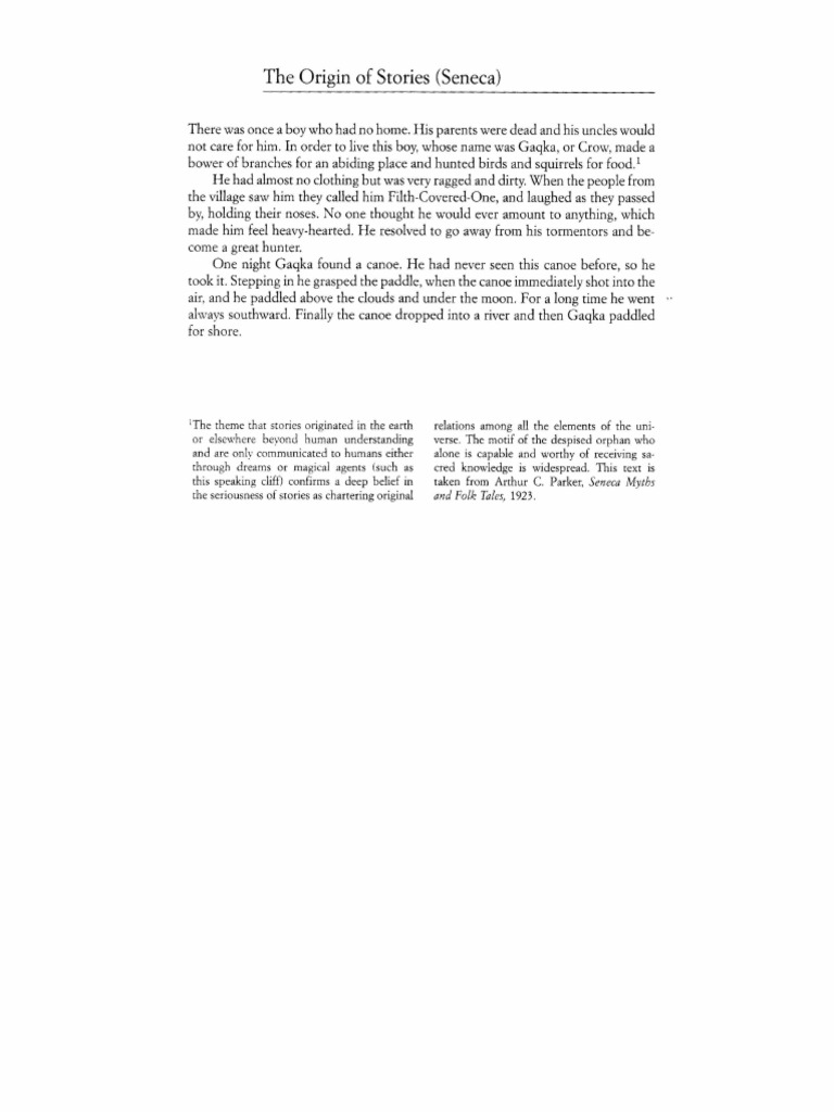 The Origin of Stories | PDF