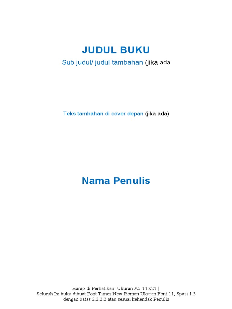 Format Buku A5 | PDF