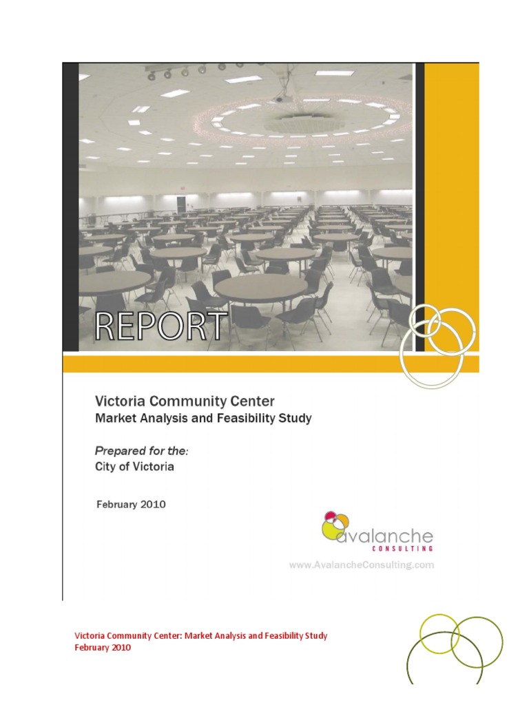 Community Center Study 2010 | PDF | Fiscal Multiplier | Business