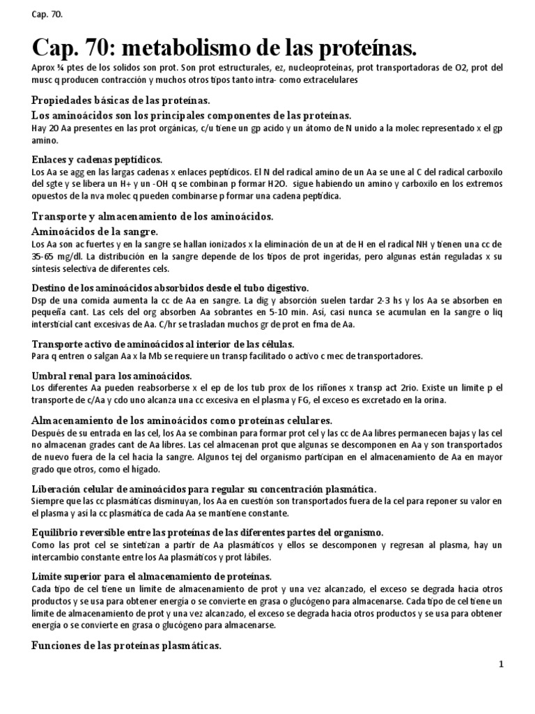 Cap 70 Guyton | PDF | Glucocorticoides | Proteínas