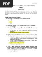 Assignment 5 Math 215 | PDF | Statistical Hypothesis Testing ...