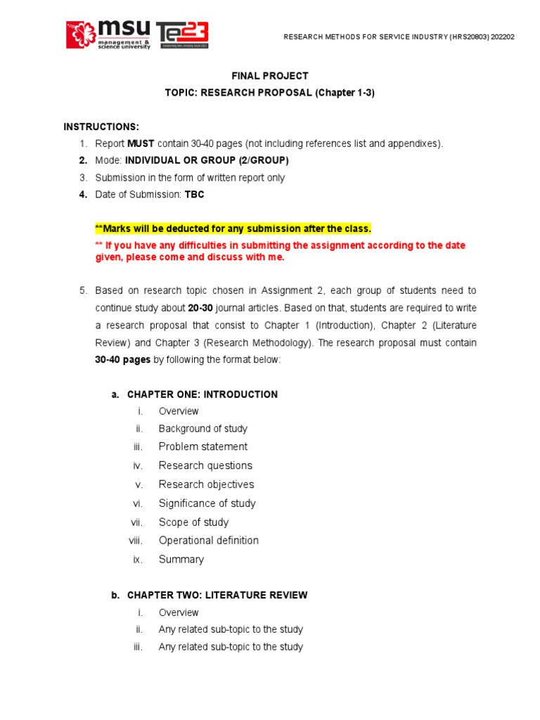 Final Project (Research Proposal) | PDF | Data | Citation