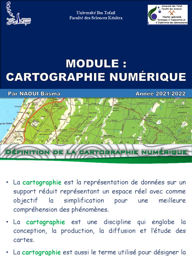 Introduction à la cartographie numérique | PDF | Sciences et ...