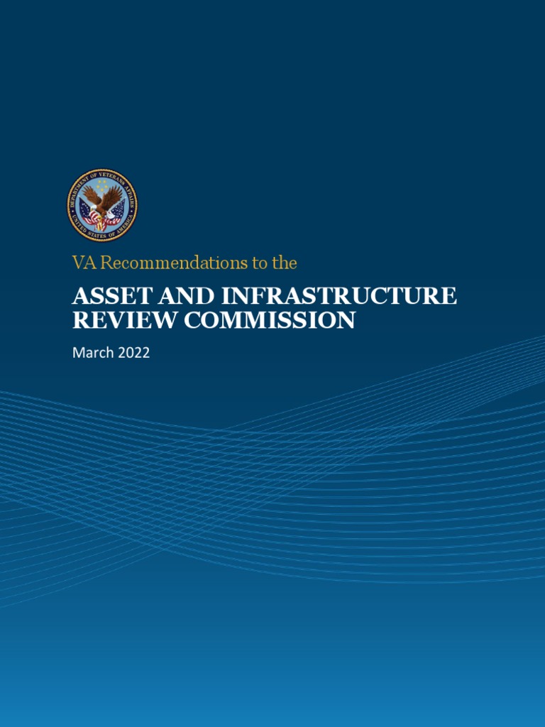 VA Recommendations To The Asset and Infrastructure Review Commission ...