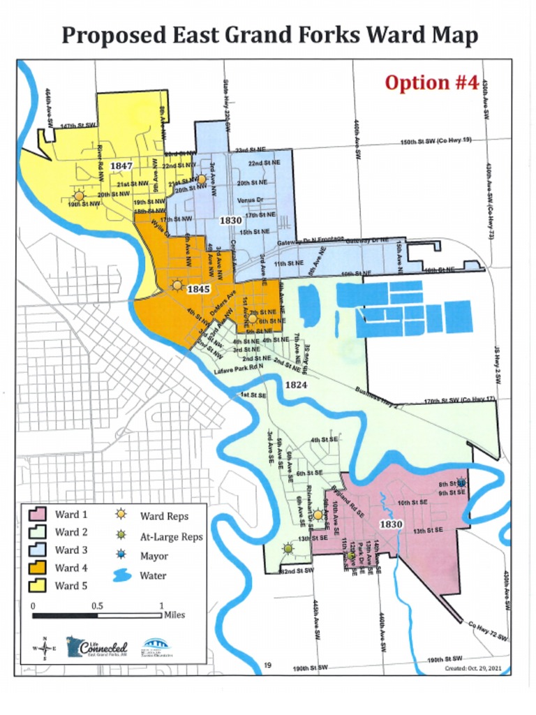 Proposed East Grand Forks Ward Map | PDF