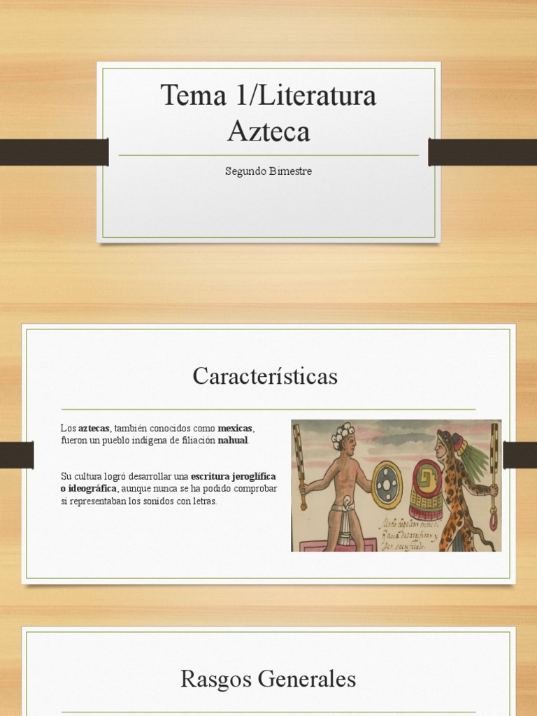 Literatura Azteca | PDF | Historia | Clásicos