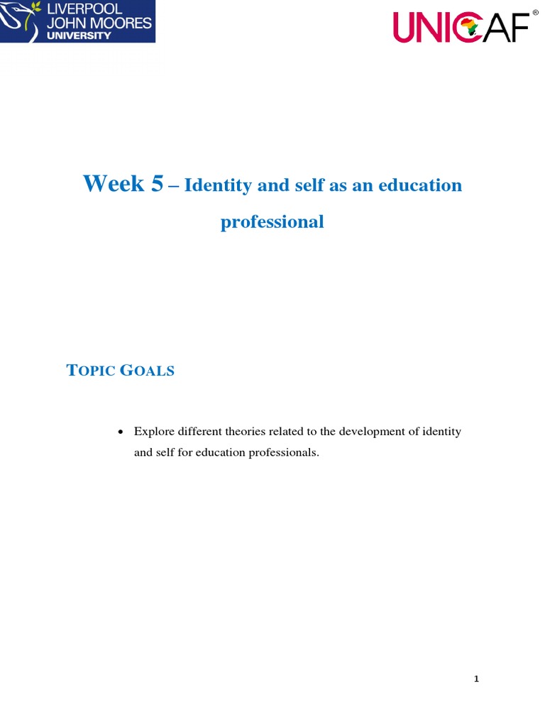 Educator Identity Development Theories | PDF | Identity (Social Science ...