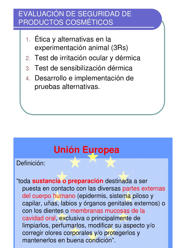 Test de Draize | PDF | Productos cosméticos | Ojo