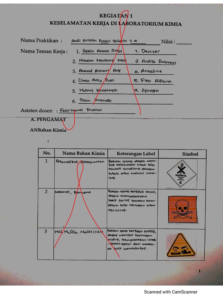 Jurnal1 Kimia - Andi Arikah Puteri Yasmin Z. A | PDF