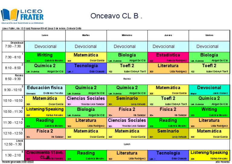 Onceavo CL B | PDF | Science