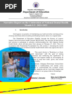 Okay Sa Deped Accomplishment Report | PDF | Public Health | Health Sciences