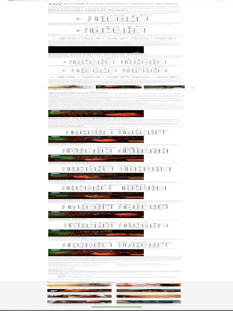 Guitar Scales 101 Mastering The Lead Guitar | PDF | Mode (Music ...